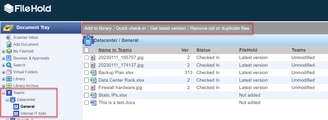 Introducing two-way integration with Microsoft Teams - FileHold